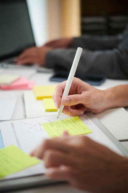 Premium Photo Entrepreneur Working With Financial Documents