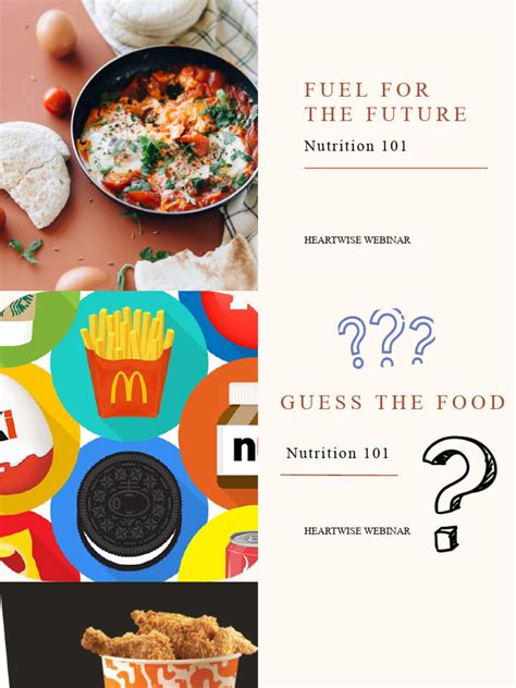Nutrition Webinar Talk Pdf Food Energy Foods
