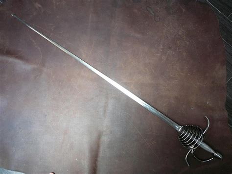 Dribble Seven Ring Rapier By Danelli Armouries Weight 1270 Gr Lenght