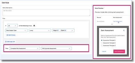 adding automation rules trustarc help center
