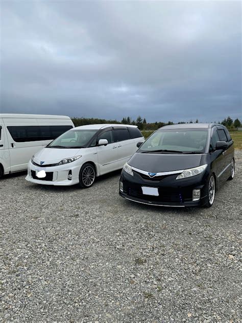 エスティマのワゴニストミーティングspl22 北海道・仲間に感謝・さて…今後どうしましょう…・何やろう に関するカスタム事例｜車のカスタム