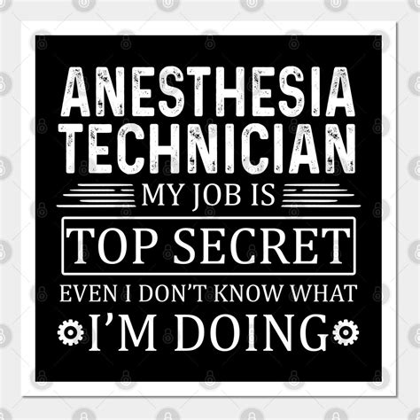 Anesthesiologist Funny Abcs Of Anesthesia Wall And Art Print
