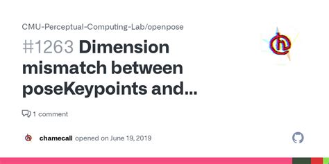 Dimension Mismatch Between Posekeypoints And Posescores Python Api