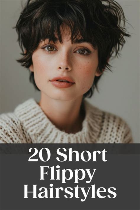 Discover The Chic And Playful World Of Short Flippy Hairstyles With A