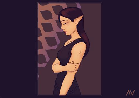 Another Elf Girl Finished Artworks Krita Artists