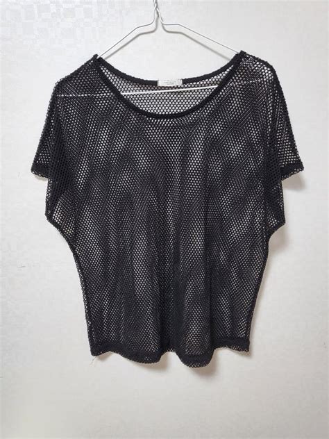 시스루 셔츠 망사 티셔츠 비치웨어 세컨웨어헬로마켓