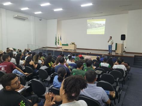 Palestra No Ifto Câmpus Araguatins Destaca Importância De Manejo Para