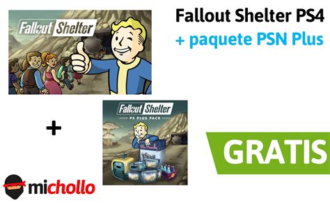 Fallout Shelter Ps4 Paquete Con Playstation Plus Gratis
