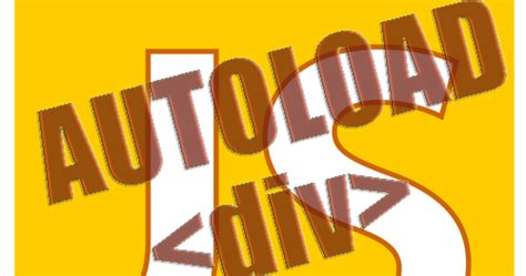 Javascript Autoload Div Dan Database