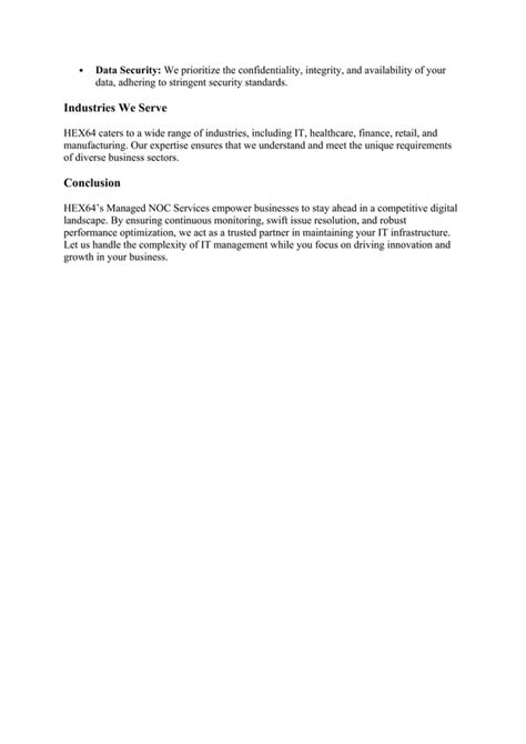 Scalable Managed Noc Services For Growing Businesses Pdf