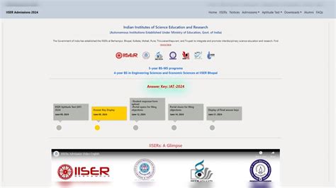Iiser Iat 2024 Result Set To Release Tomorrow Steps To Download