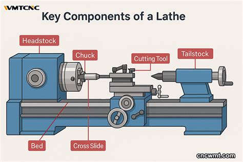 Basic Parts Of Center Lathe