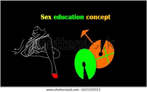 Sex Education Concept Cute Male Female Stock Illustration Shutterstock