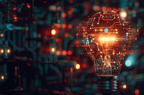 Innovation Technology Future And Ideas Premium Ai Generated Image