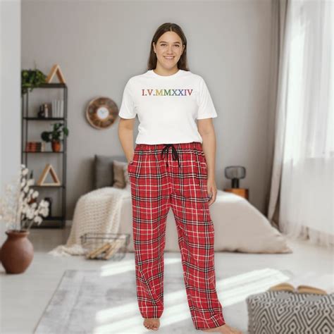Matching Lesbian Couple Pajamas Lesbian Matching Pajama Sets Custom Anniversary T For
