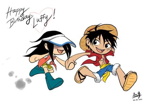 Running With Luffy By Fuyukichi On Deviantart
