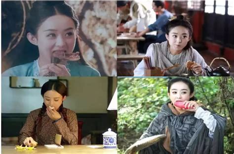 明星吃东西颖吃东西明星吃美食大山谷图库