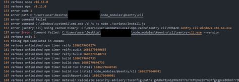 Sentry CLI Plugin Command Failed Error API Request Failed Issue