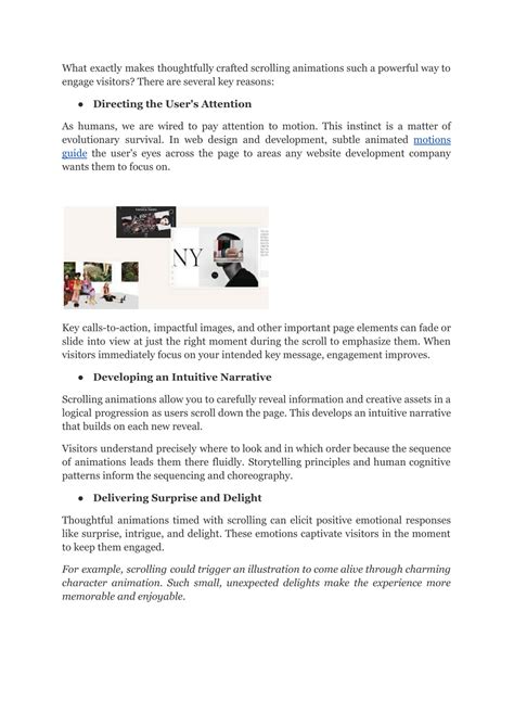 Ppt Creating Captivating User Experiences With Scrolling Animations