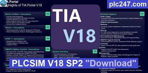 [download] Siemens Plcsim V18 Sp1 Sp2 Software