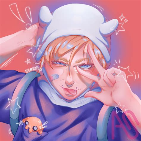 Adventure Time Finn Stariaaa Illustrations Art Street