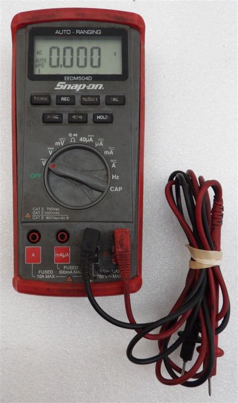 Snap On Auto Multimeters Auto Multimeters
