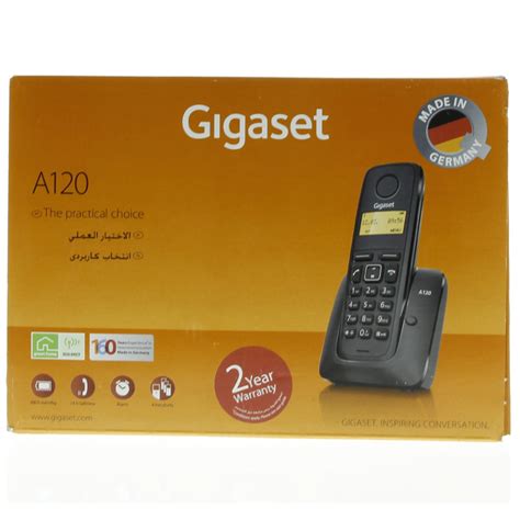 Siemens Gigaset A120 | Cordless Telephone | Lulu KSA