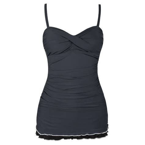 Hilor Women One Piece Swimsuit Tummy Control Bathing Suits Ruffle