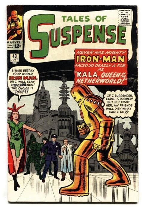 Original Iron Man Comic Art