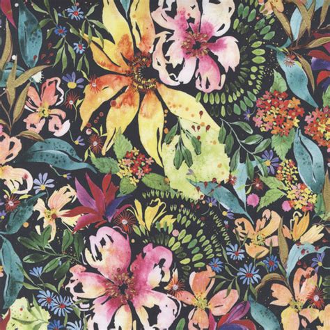Eufloria By Create Joy Project 39742 12 Onyx Moda Sarahs Fabrics