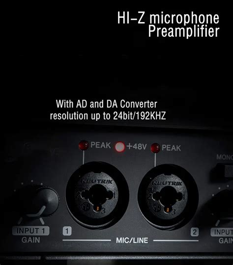 Usb Audio Interface Gax Md22p 2 In 2 Output Recording Sound Card
