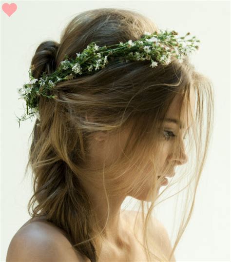 Anne Makeup® Mural De Beauté Cabelo Enfeitado Com Flores