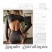 Balerina Style Leotard Pattern With Crossed Back Opening And Long