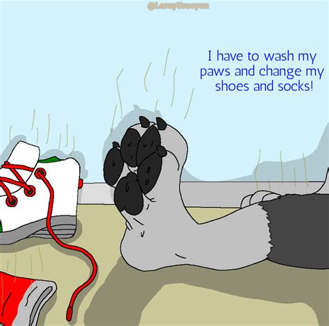 Chalexs Stinky Feet By Leroyurocyon On Deviantart