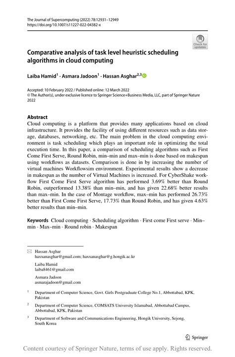 Comparative Analysis Of Task Level Heuristic Scheduling Algorithms In