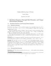 Lec9 Pdf Math 250A Lecture 9 Notes Daniel Raban September 26 2017 1