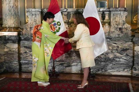 Princesa Kako De Japón Se Reúne Con Presidenta De Perú Independent