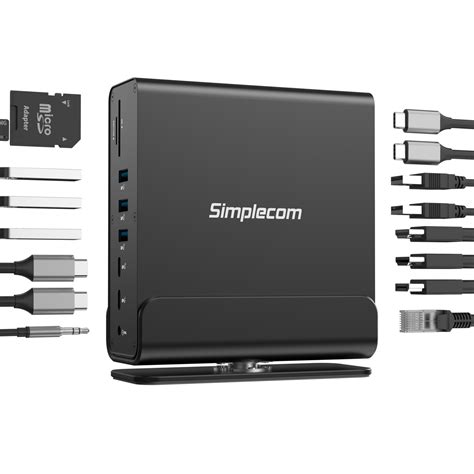 Klik Usb C Displaylink Multi Port Adapter With Dual Hdmi Usb C Data