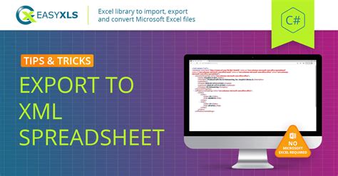 Export Data To Xml Spreadsheet File In C Reasyxls