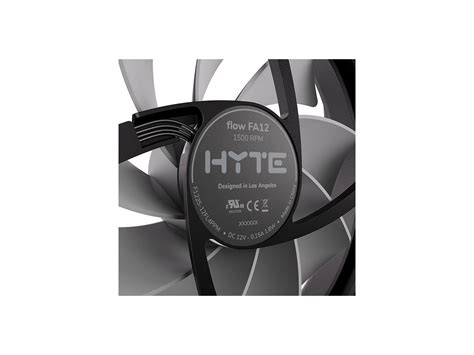 Hyte Flow Fa12 Triple Fan Pack 120mm High Performance Pwm Case Fan