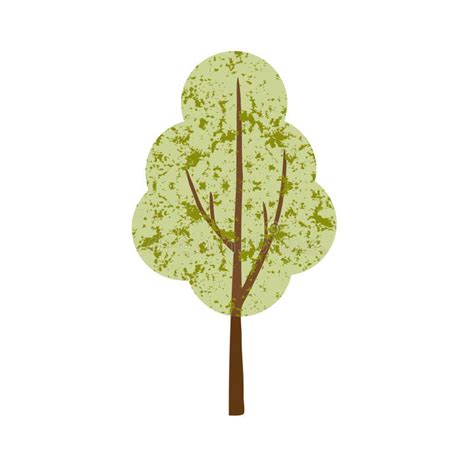 Textured Tree Background 2 Stock Illustration Illustration Of