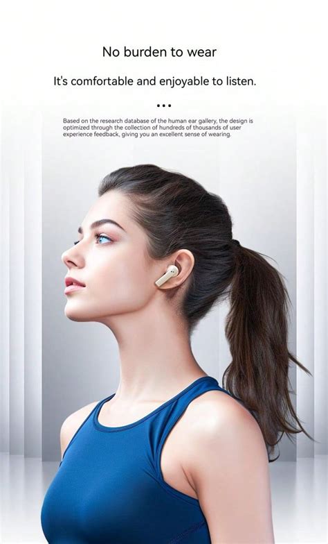 Lenovo Lenovo Thinkplus Xt56 אוזניות Bluetooth מבטל רעשים אלחוטיים
