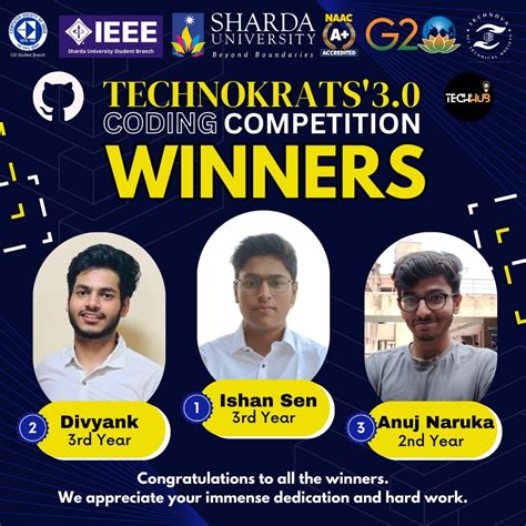 Hello Everyone We Are Thrilled To Announce The Winners Of The