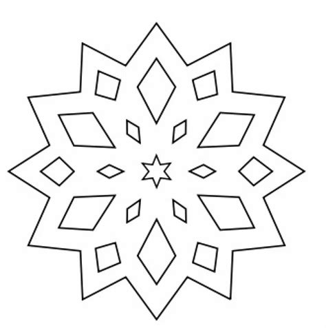 Картинки снежинки для вырезания из бумаги распечатать
