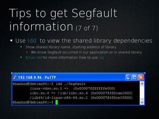 Introduction To Segmentation Fault Handling Pdf Operating Systems Computer Software And