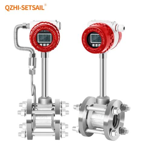 Temperature Compensation Smart Calculation Steam Flowmeter Vortex Steam