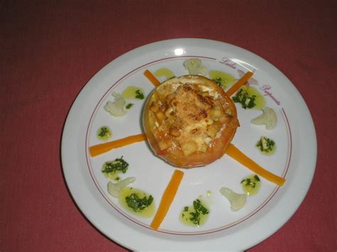 Tomates Recheados Com Batata Frita Acompanhamentos Receitas