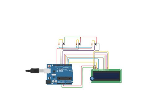 Circuit Design Digital Clock Using Arduino Tinkercad