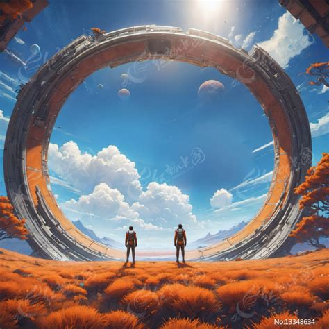 外星球上的高科技设施AI图片下载 红动中国