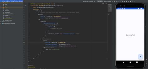 Floating Action Button Fab In Mobile Reactive Programming By